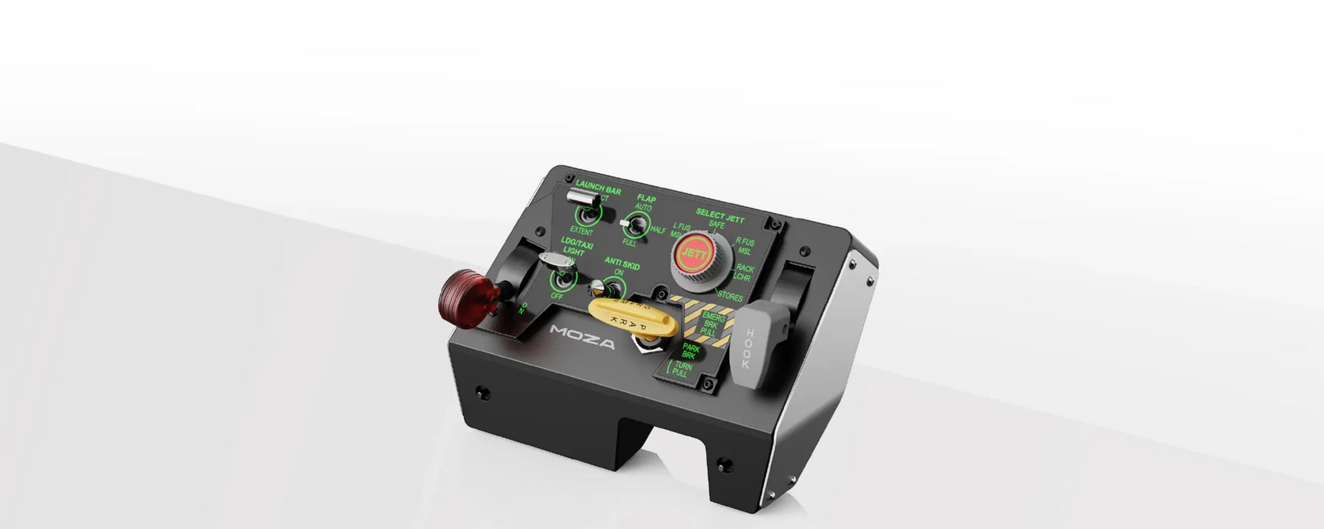 MOZA MTLP Panel - Ratt & pedaler | KomplettBedrift.no