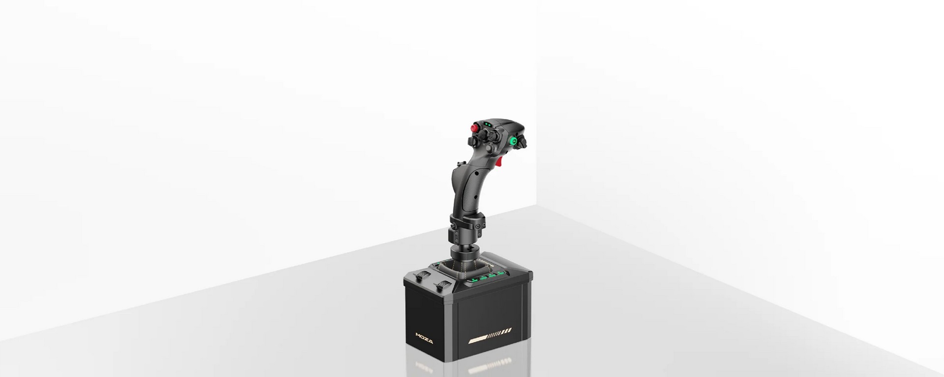MOZA AB6 FFB Base + MHG Flightstick-pakke - Ratt & pedaler ...