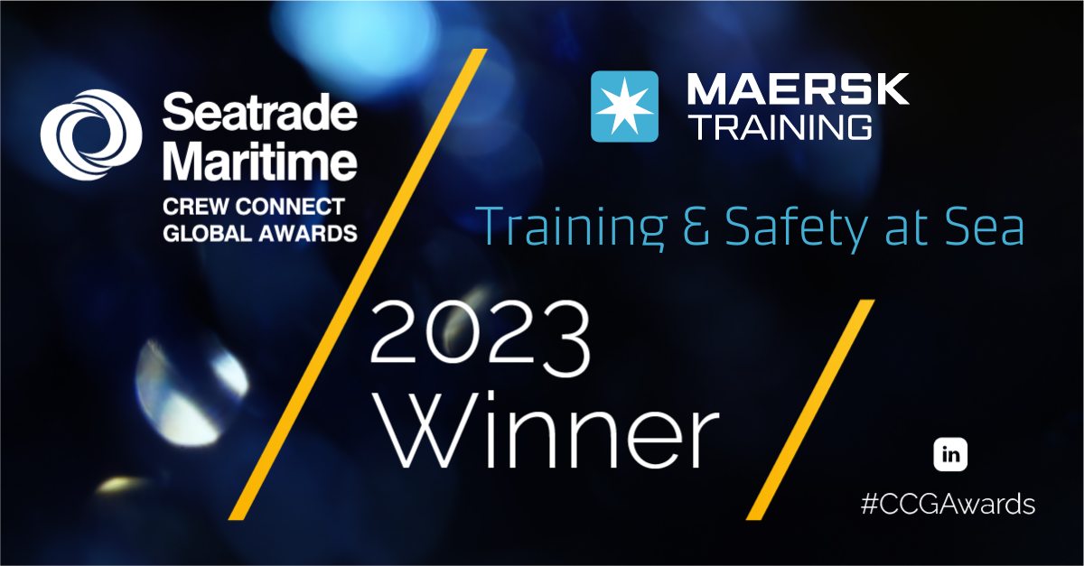 Maersk Training receives Training and Safety at Sea Award at ...