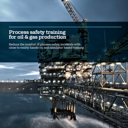 Process safety training for oil & gas production brochure | Maersk Training