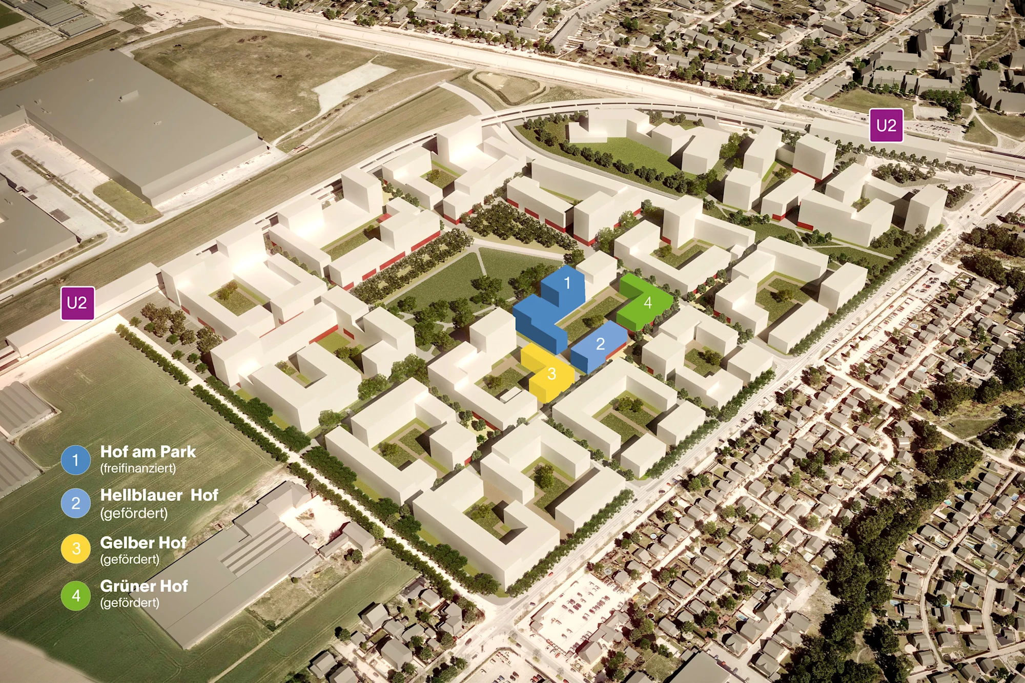 Quartier Oberes Hausfeld — Mischek