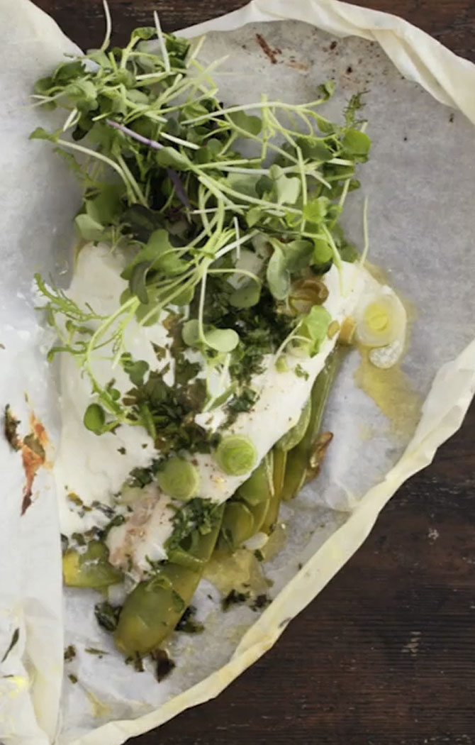 Siikaa en papillote - Ruokareseptit | Alko