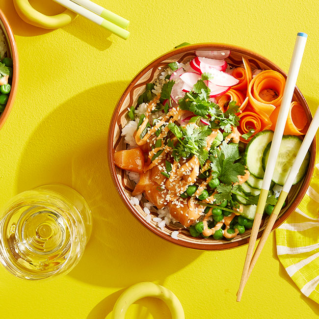 Poke bowl med lax - Matrecept | Alko