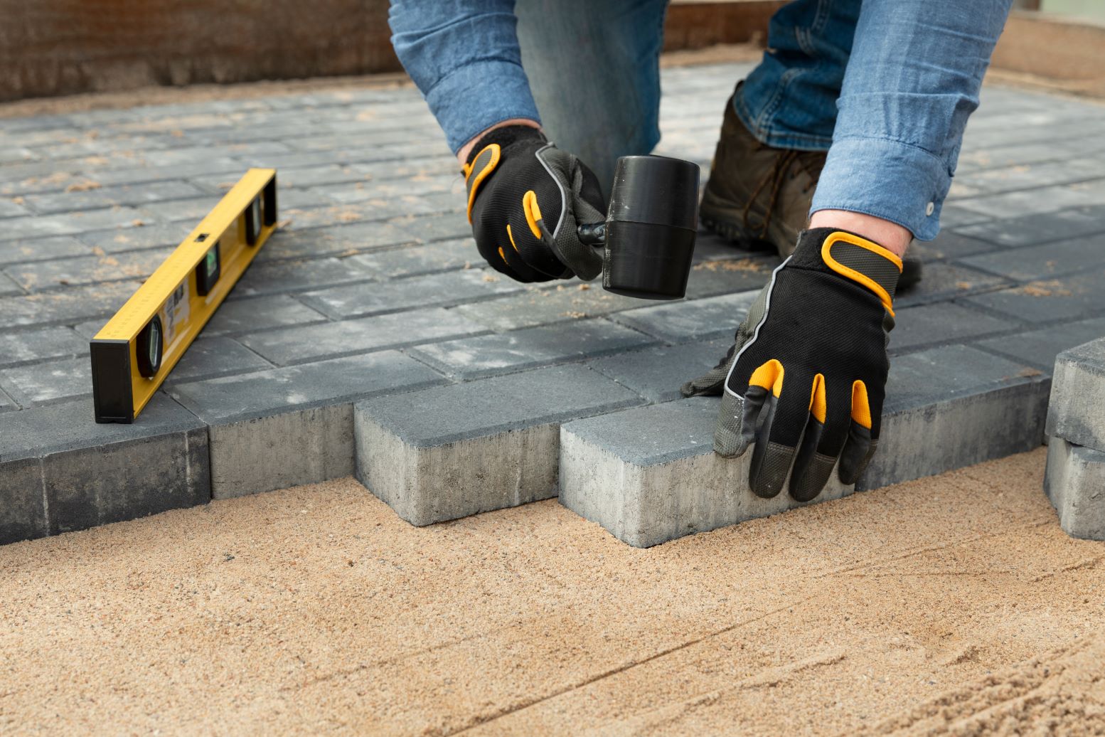 Installing Paving Blocks