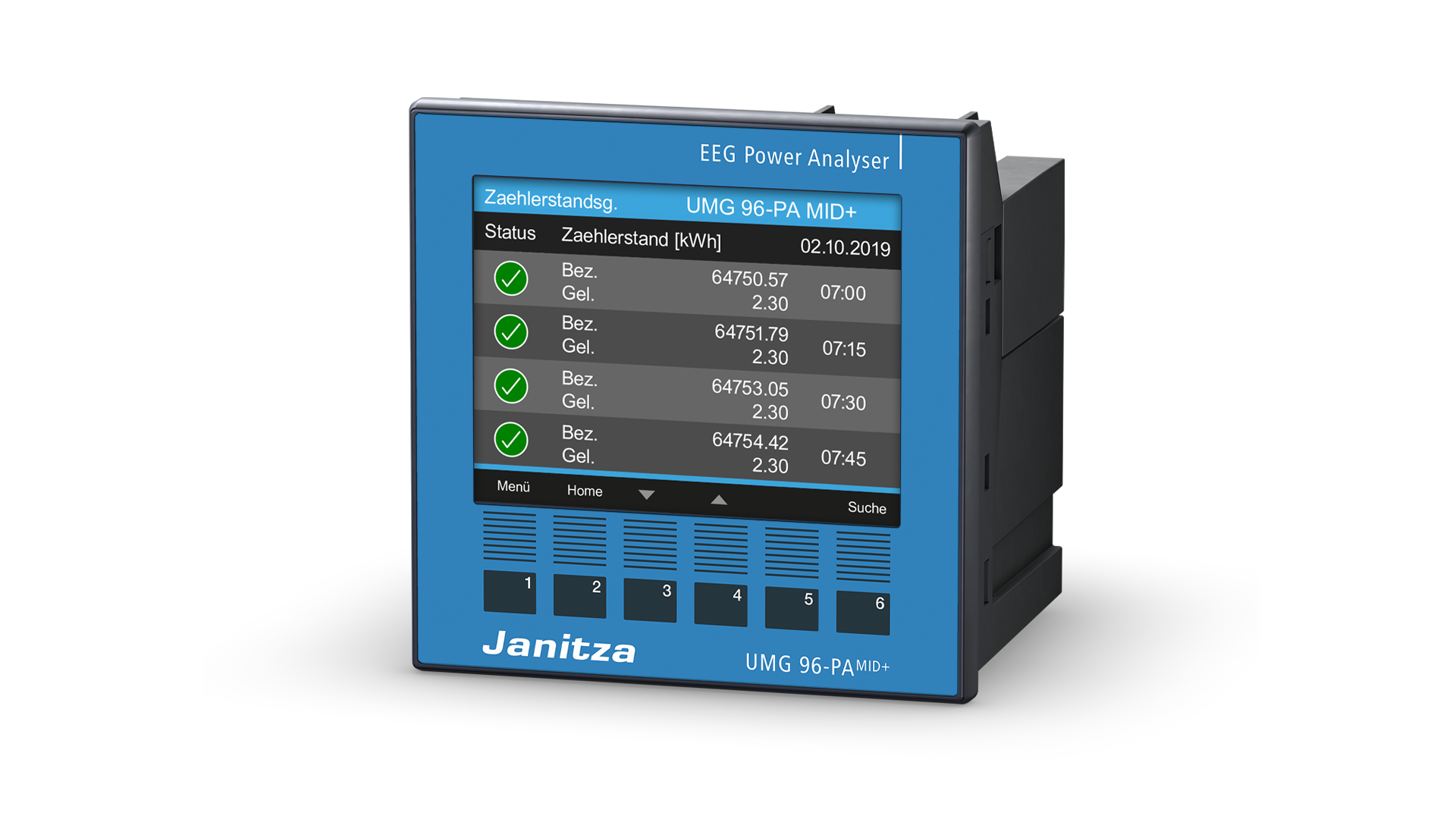 UMG 96-PA-MID+ – Energy meter with MID certification and modular design