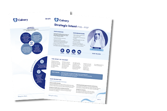 About us | Calvary Health Care
