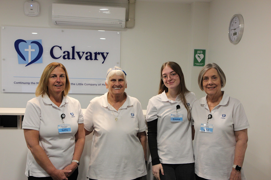 Intergenerational volunteering supporting Calvary hospitals | Calvary ...