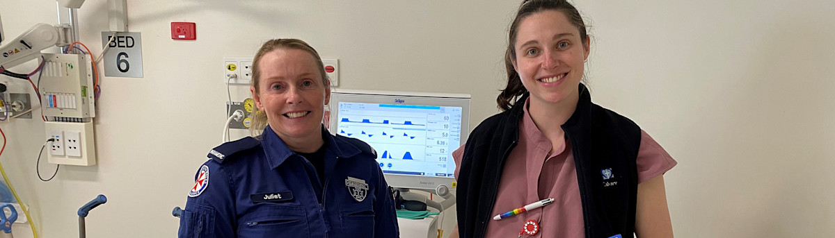 Training our paramedics | Calvary Health Care