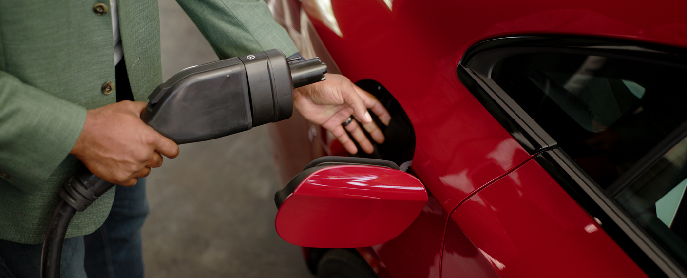Charge Mercedes-Benz EVs with NACS Adapter | Mercedes-Benz USA