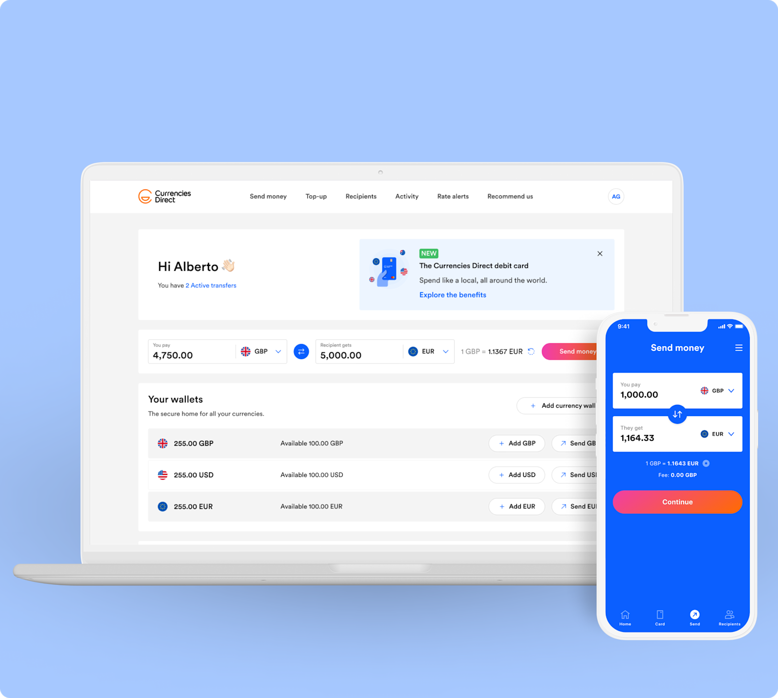 Currencies Direct USA | Simple International Transfers