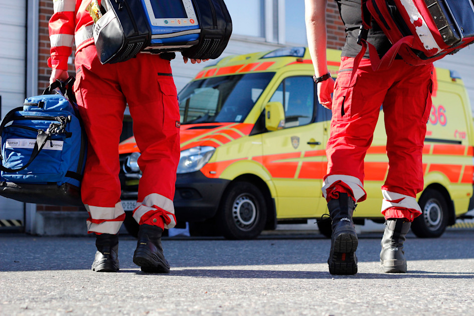 What happens in emergency medical service?