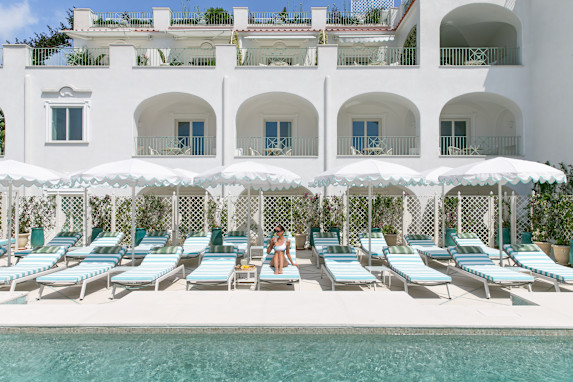 Aqua Bar | Poolside Bar in Capri | Hotel La Palma