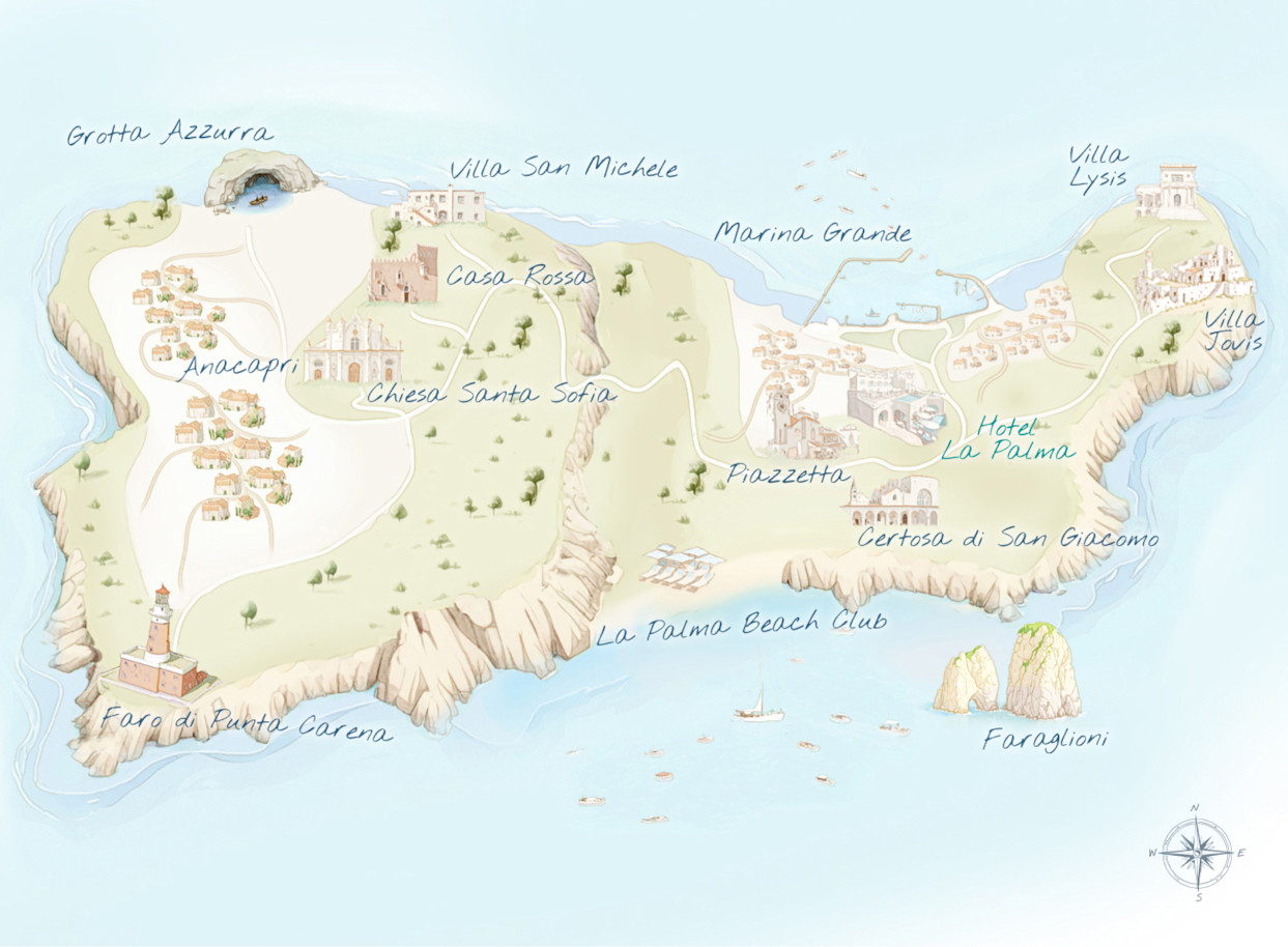 The Hotel | Story, Style & Services | Hotel La Palma Capri