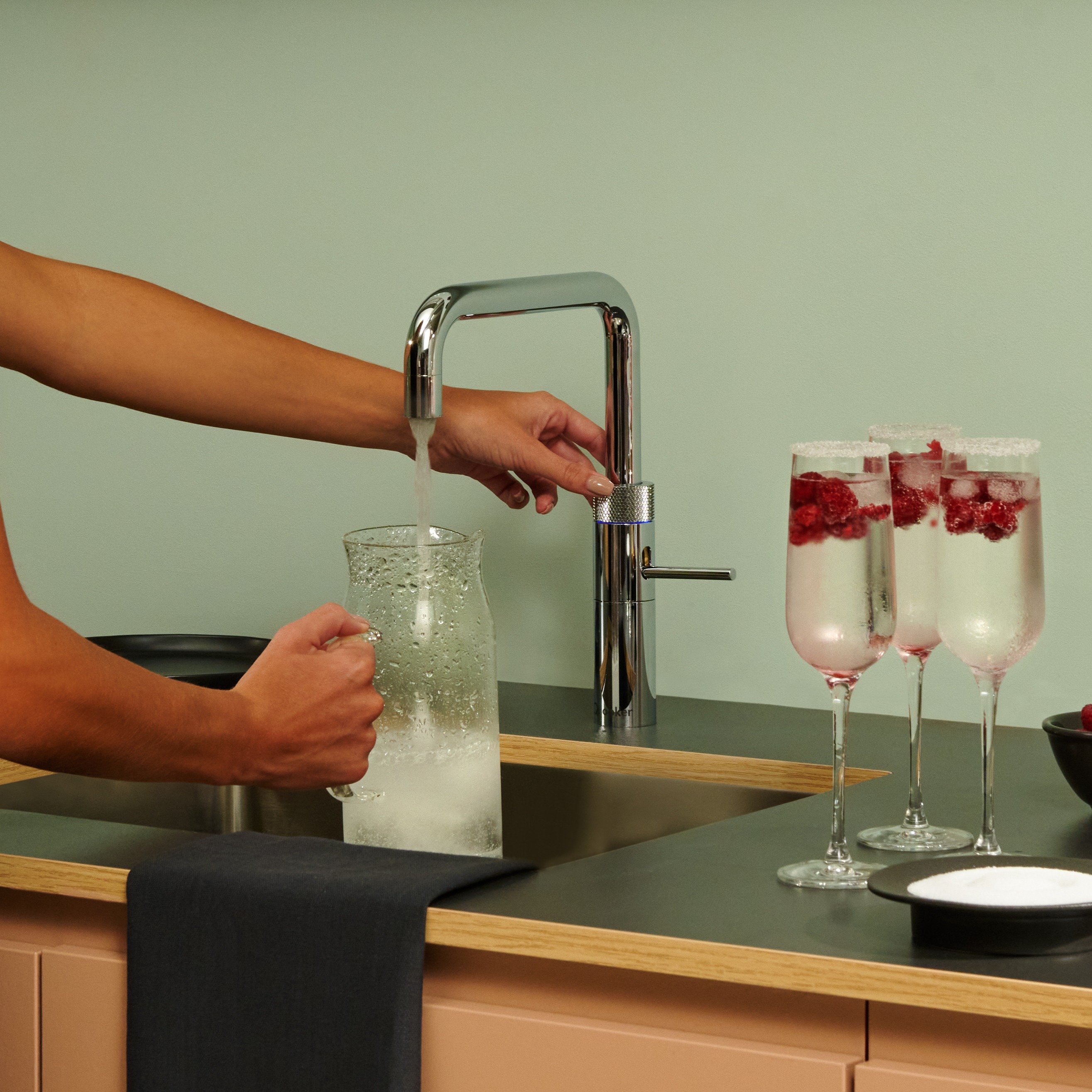 Quooker Fusion | Square mixer tap with boiling water