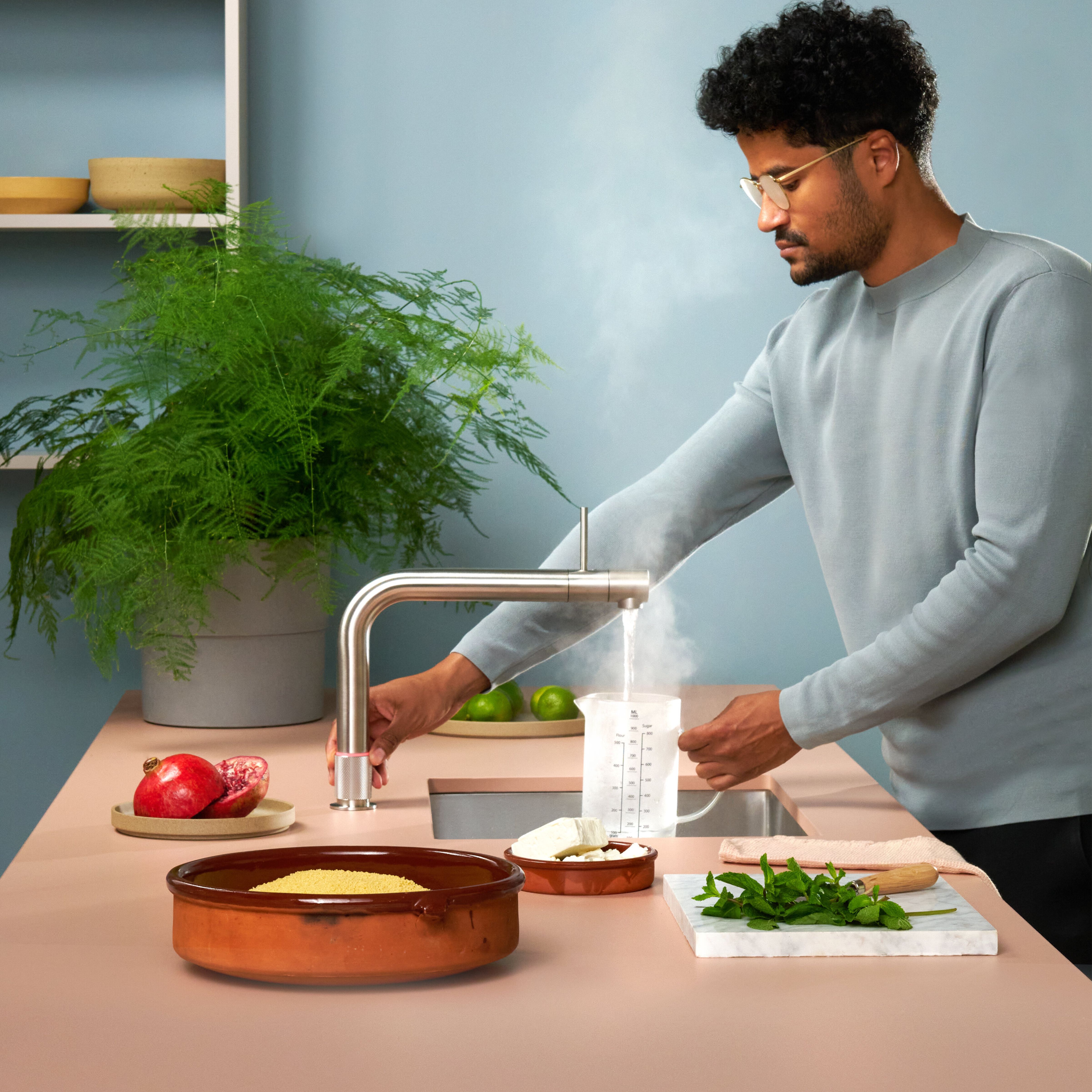 Quooker Front – Boiling, Hot & Cold Water Tap with Ergonomic Control