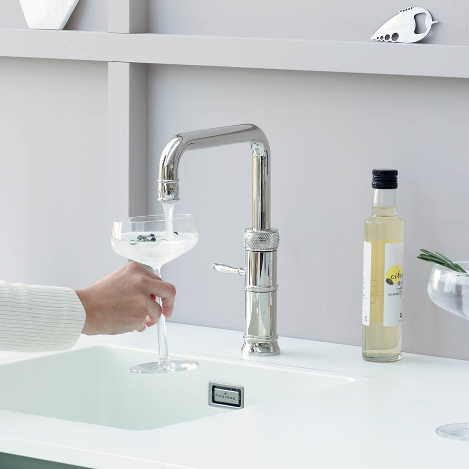 Quooker Chrome Kitchen Tap – Polished Chrome Finish & Design