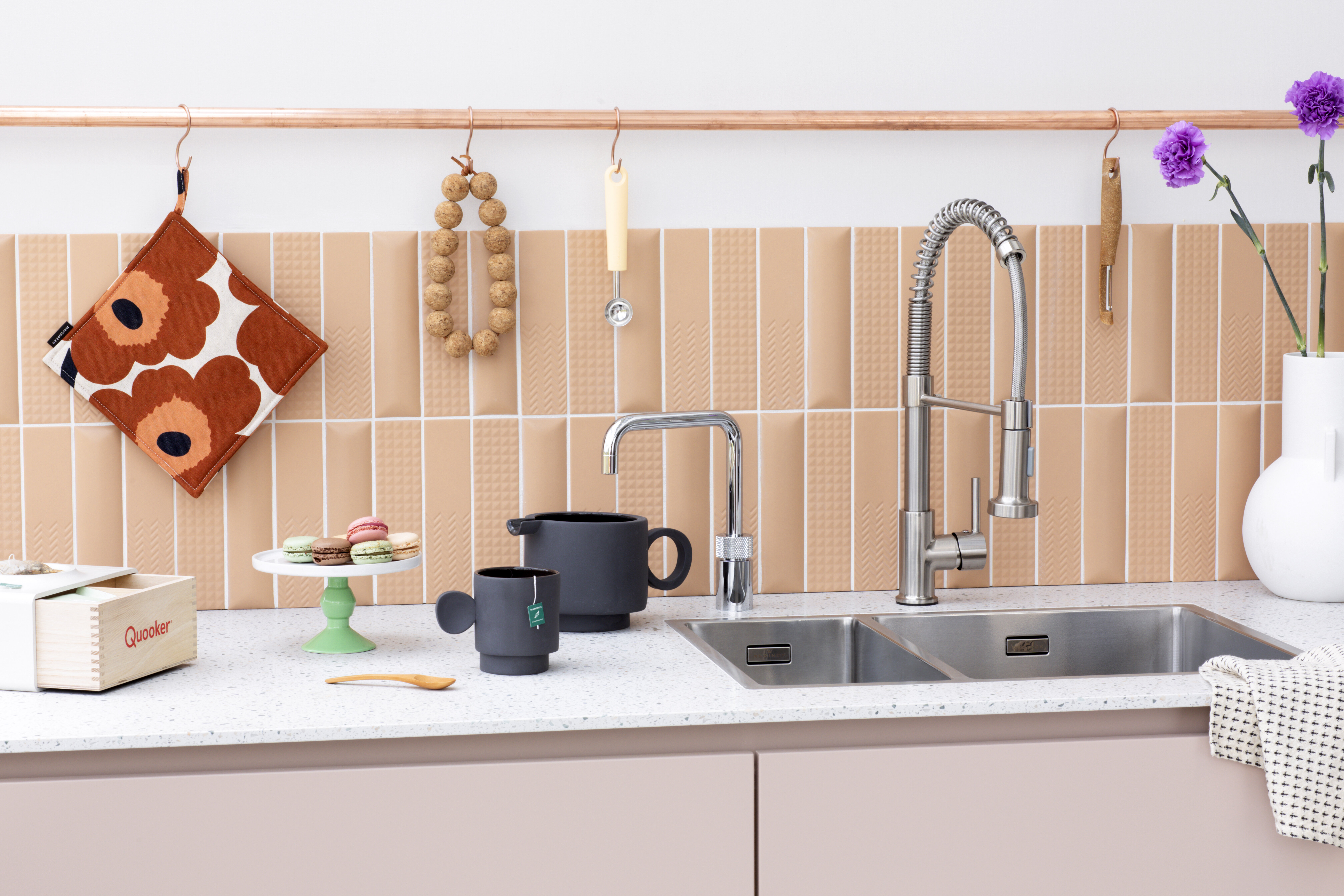 Quooker Nordic single tap | A Quooker tap to pair with any kitchen tap