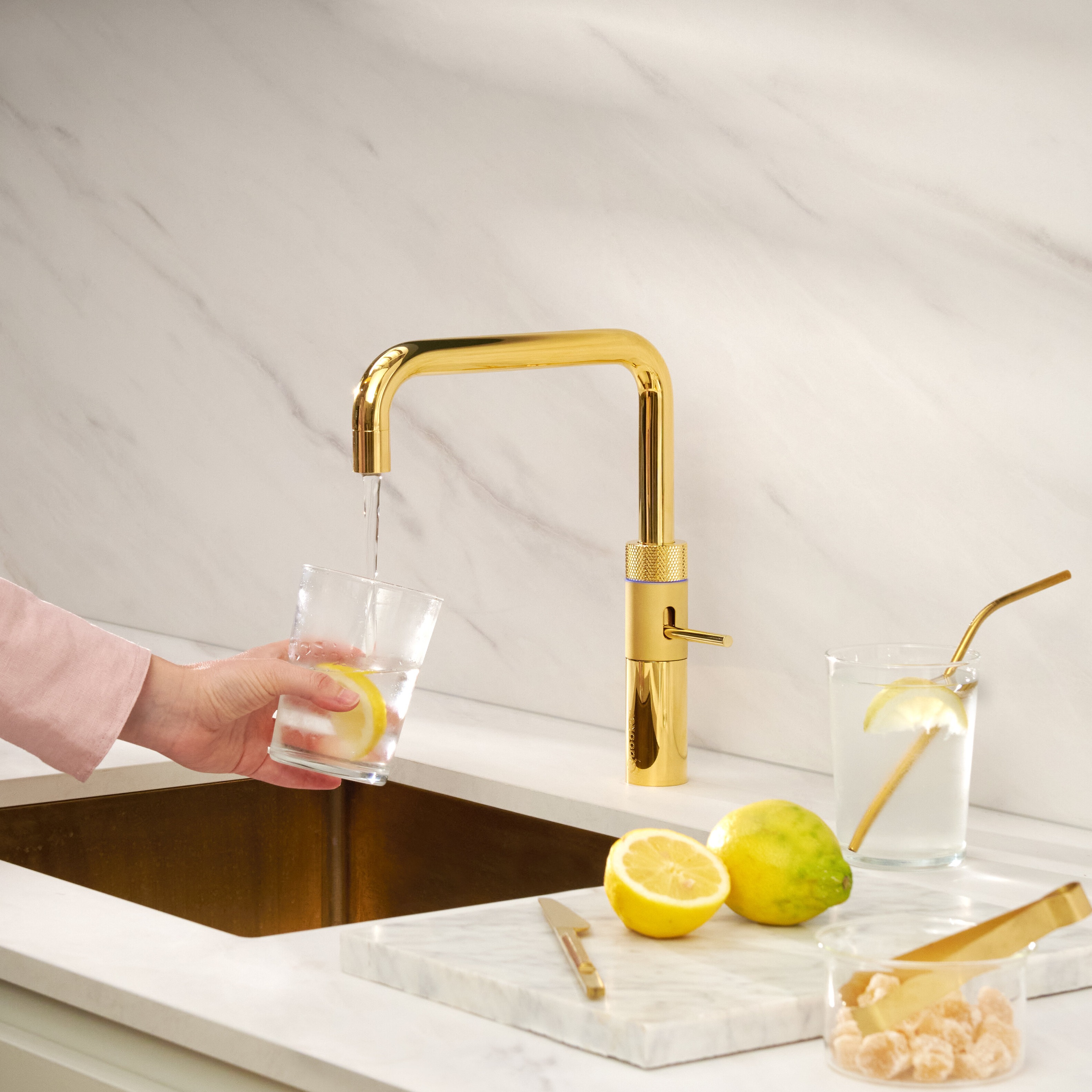 Quooker Classic Fusion | Round mixer tap with boiling water