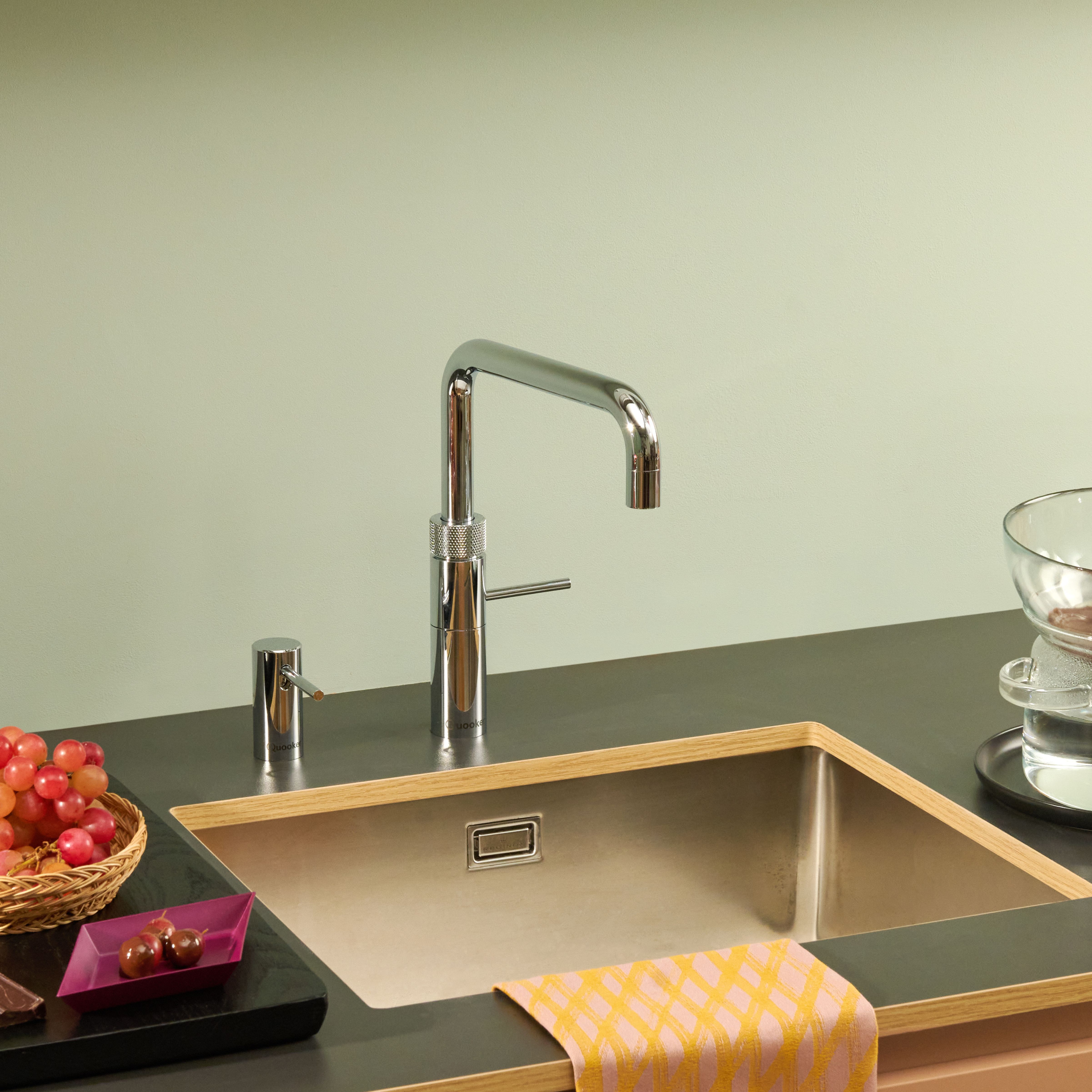 Quooker Fusion | Vierkante mengkraan met kokend water