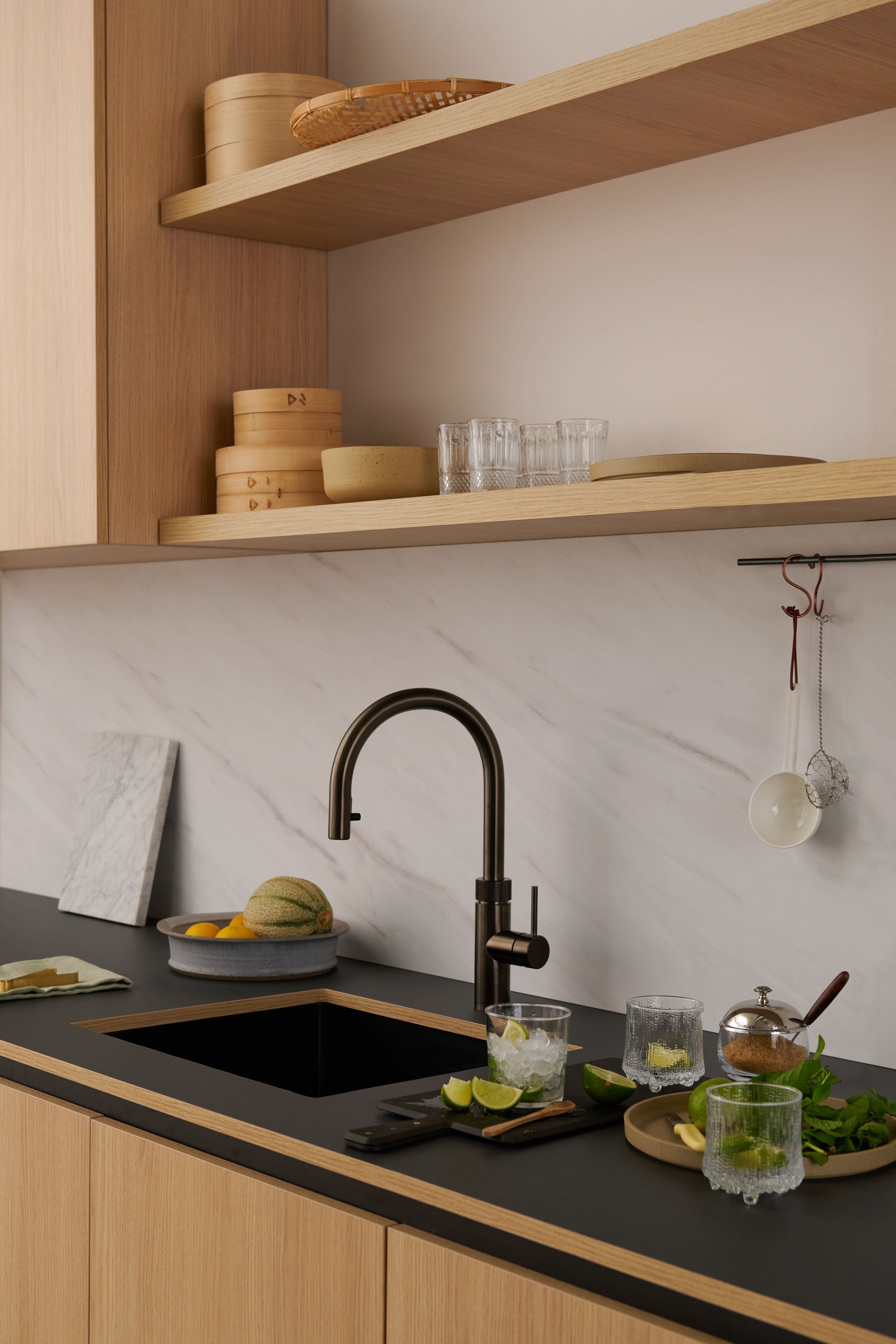 Quooker Flex | Boiling, Hot & Cold Water Tap with Flexible Pull-Out Hose