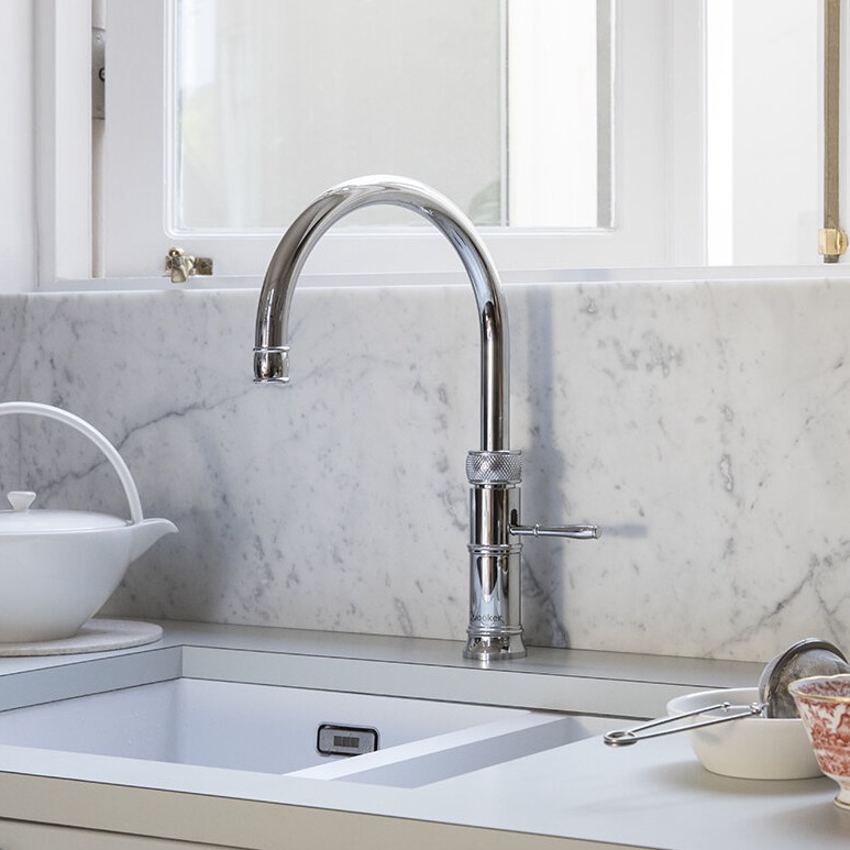 Quooker Chrome Kitchen Tap – Polished Chrome Finish & Design