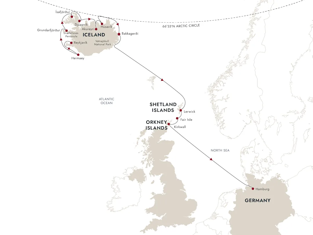 Iceland Cruises 2026 2027 | HX Expeditions US