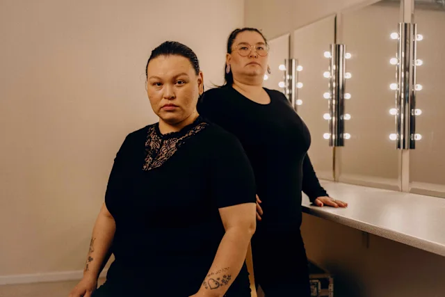 Aviajaa and Arnaq - Mask Dancers | HX Hurtigruten Expeditions US