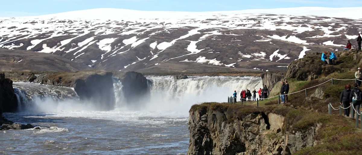 Discover the Godafoss Waterfall in Iceland - Waterfall of the Gods