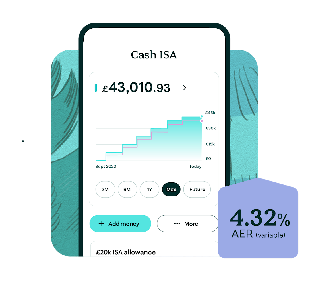 Open Access Cash ISA | 4.10%* AER (variable) | Moneybox | Save and Invest