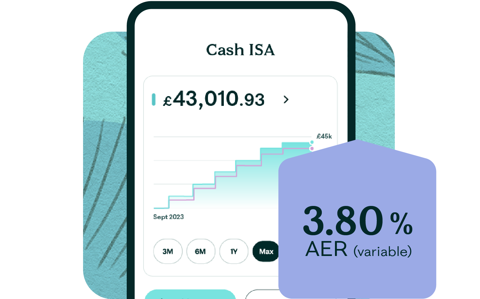 Open Access Cash ISA | 3.80%* AER (variable) | Moneybox | Save and Invest