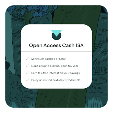 Open Access Cash ISA | 4.10%* AER (variable) | Moneybox | Save and Invest