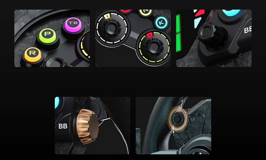 MOZA CS Pro Steering Wheel - Rat og pedaler | Komplett.dk